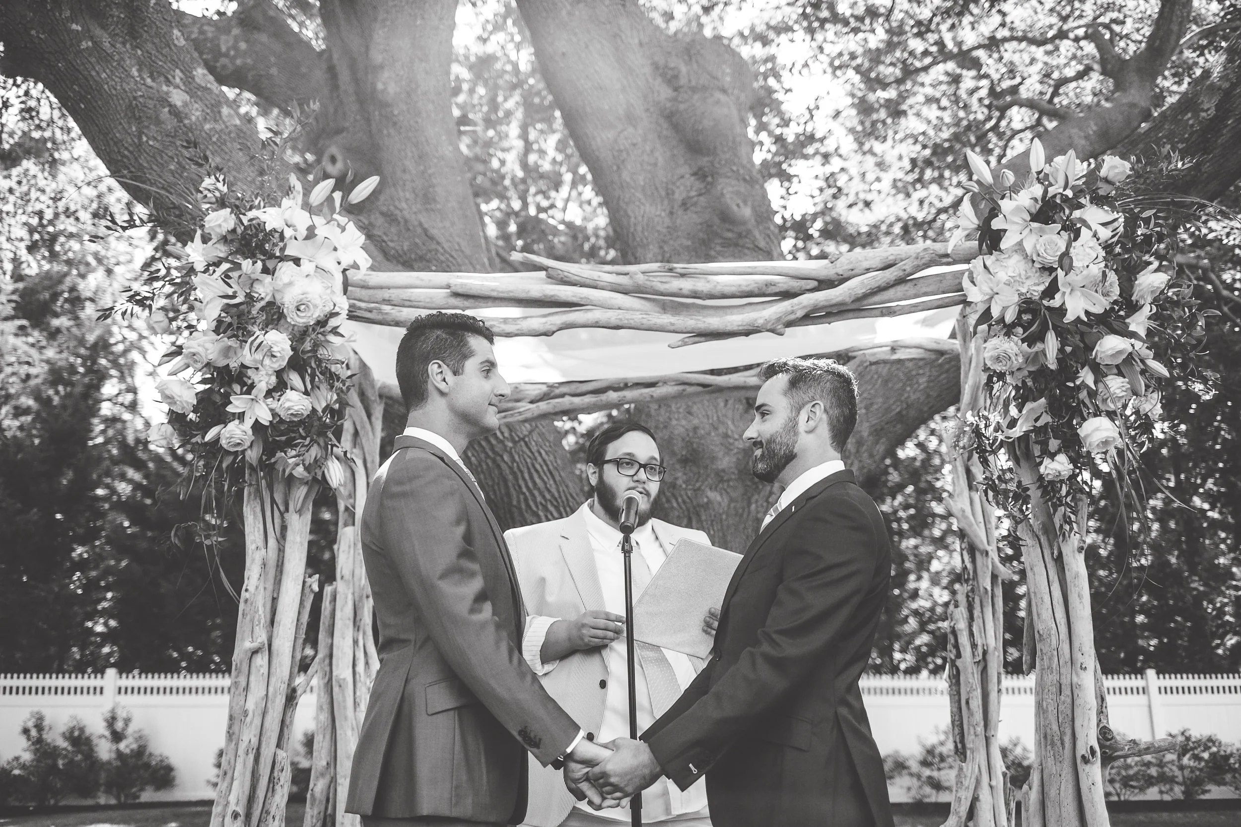 WEDDING WISDOM: TIM & LARRY — MEN'S VOWS