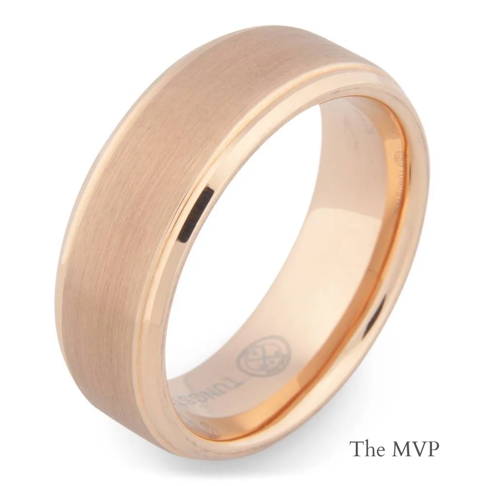 MANLY BANDS: COUPLES RINGS — MEN'S VOWS