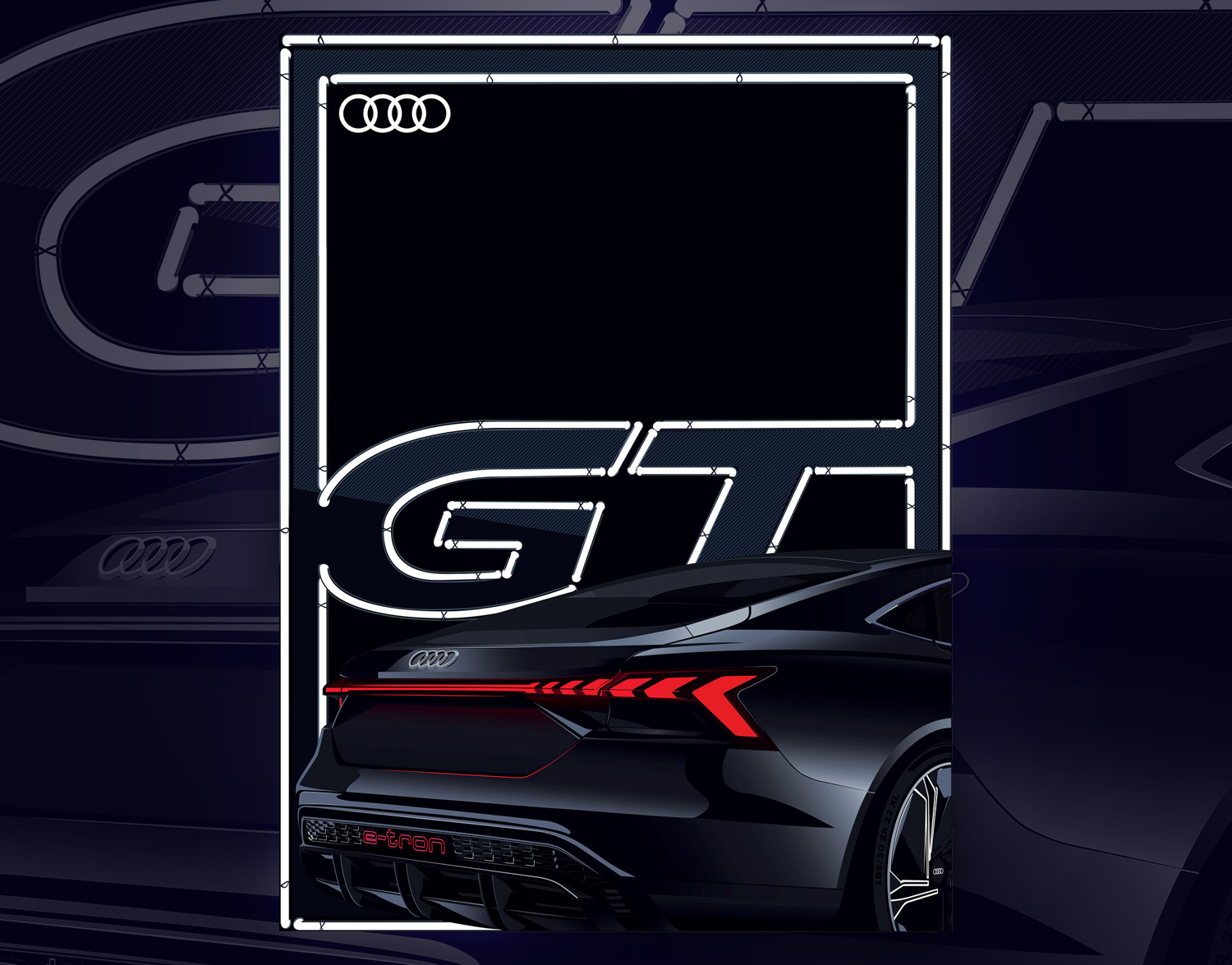 Tron Car Posters