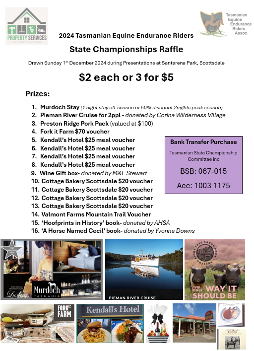 Tasmanian Equine Endurance Riders Association Inc.