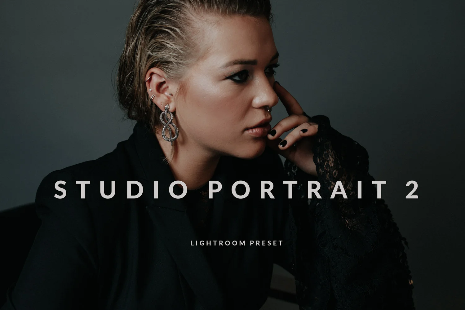 Studio Portrait 2 Lightroom Preset / Moody & Cinematic. — Jenny Wu ...
