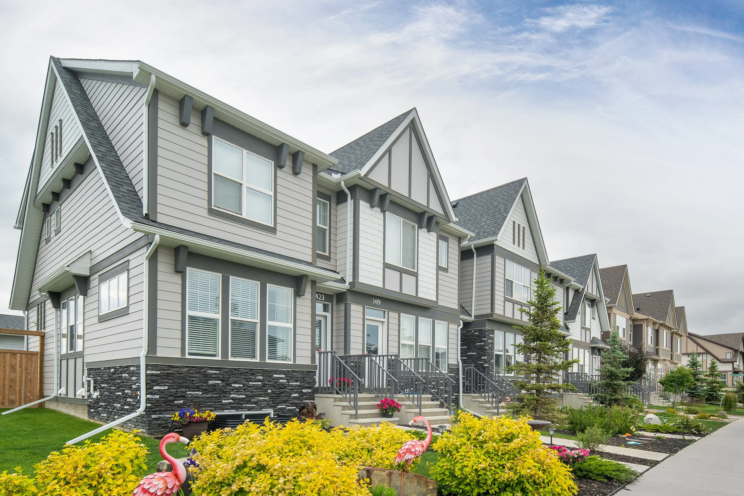 Legacy Street Rowhouses — Gravity Architecture - Vancouver and Calgary ...
