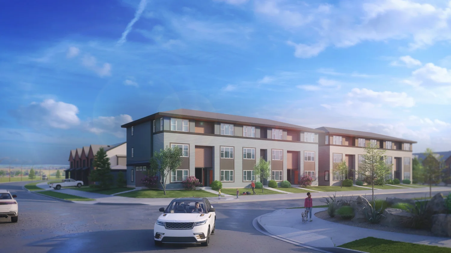Livingston Rowhouses — Gravity Architecture - Vancouver and Calgary ...