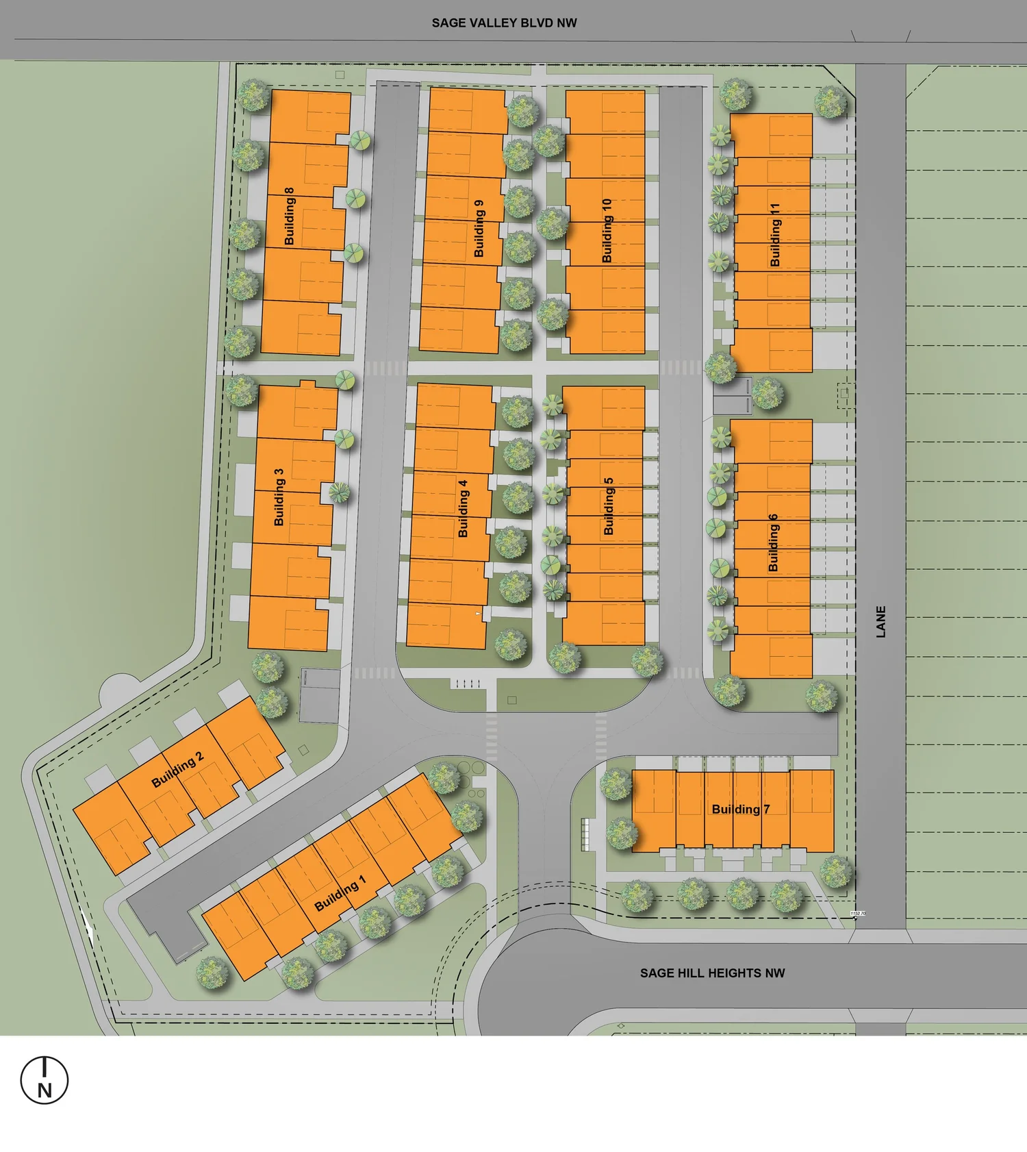 Sage Ravines Towns — Gravity Architecture - Vancouver and Calgary ...