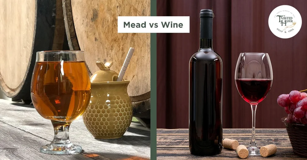 Difference between Mead vs Wine | How are Mead and Wine Different? — Twisted Horn Mead & Cider ...