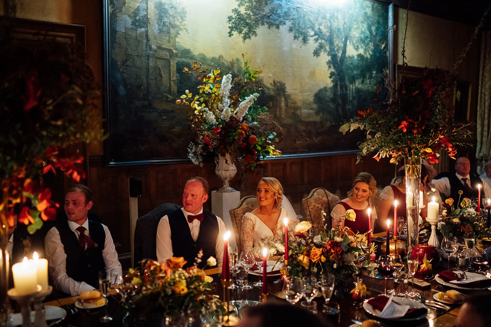 Stacey & John — Castle Leslie — Flowersbyruthhood