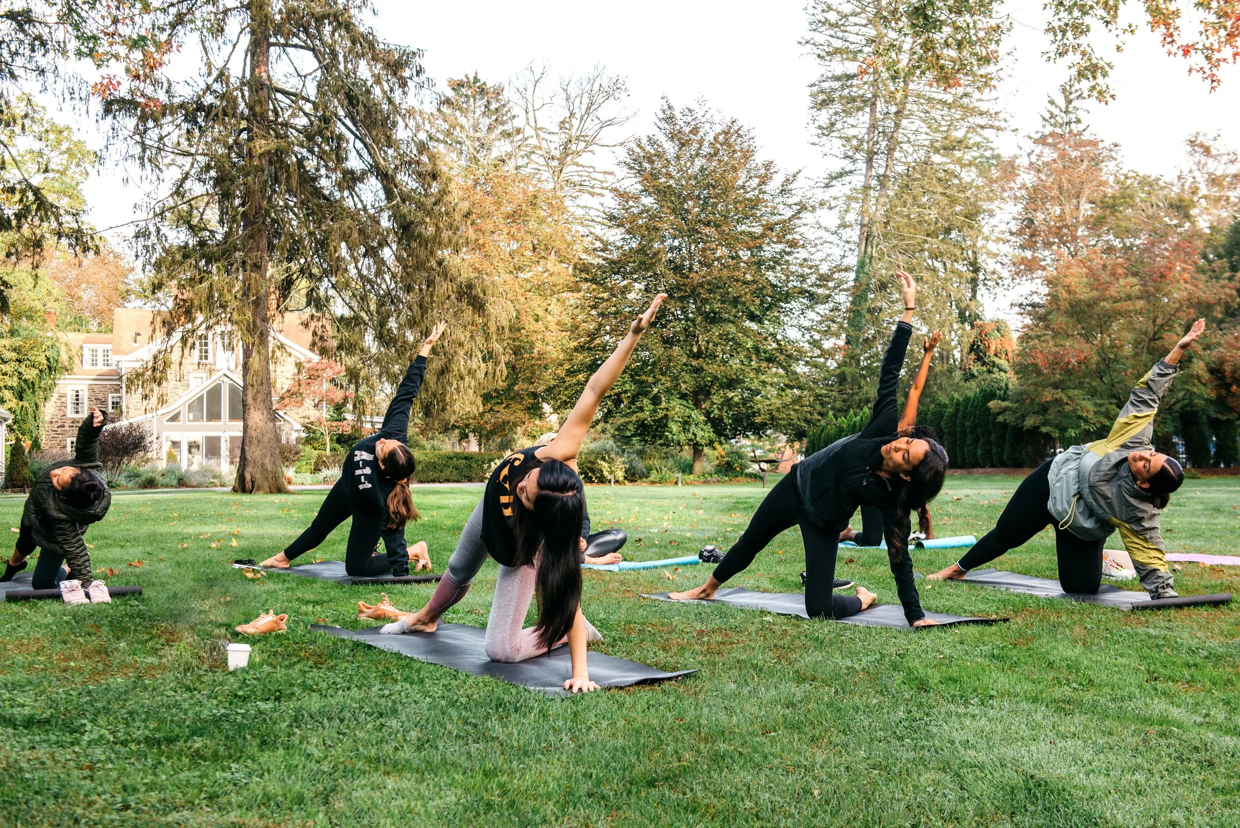 FREE YOGA ON THE LAWN — Hasbrouck House