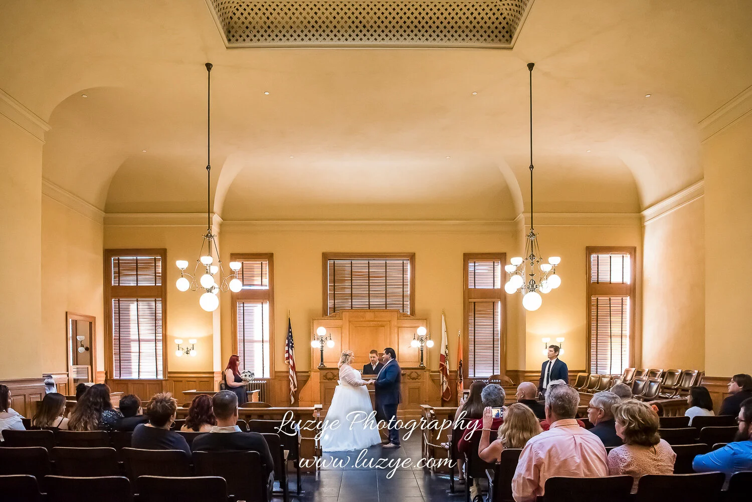 Old Orange County Courthouse wedding — Luzye Photography
