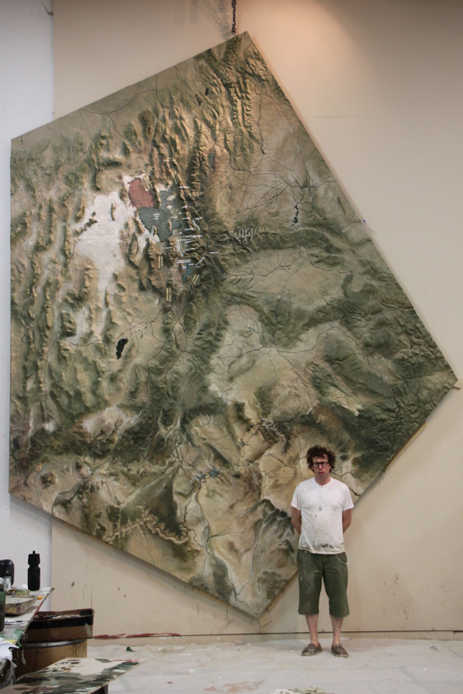 Utah Natural History Museum | Topographic Map — Blue Rhino Studio