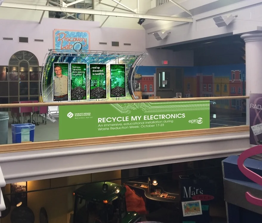 Recycle My Electronics Exhibition — Saskatchewan Science Centre