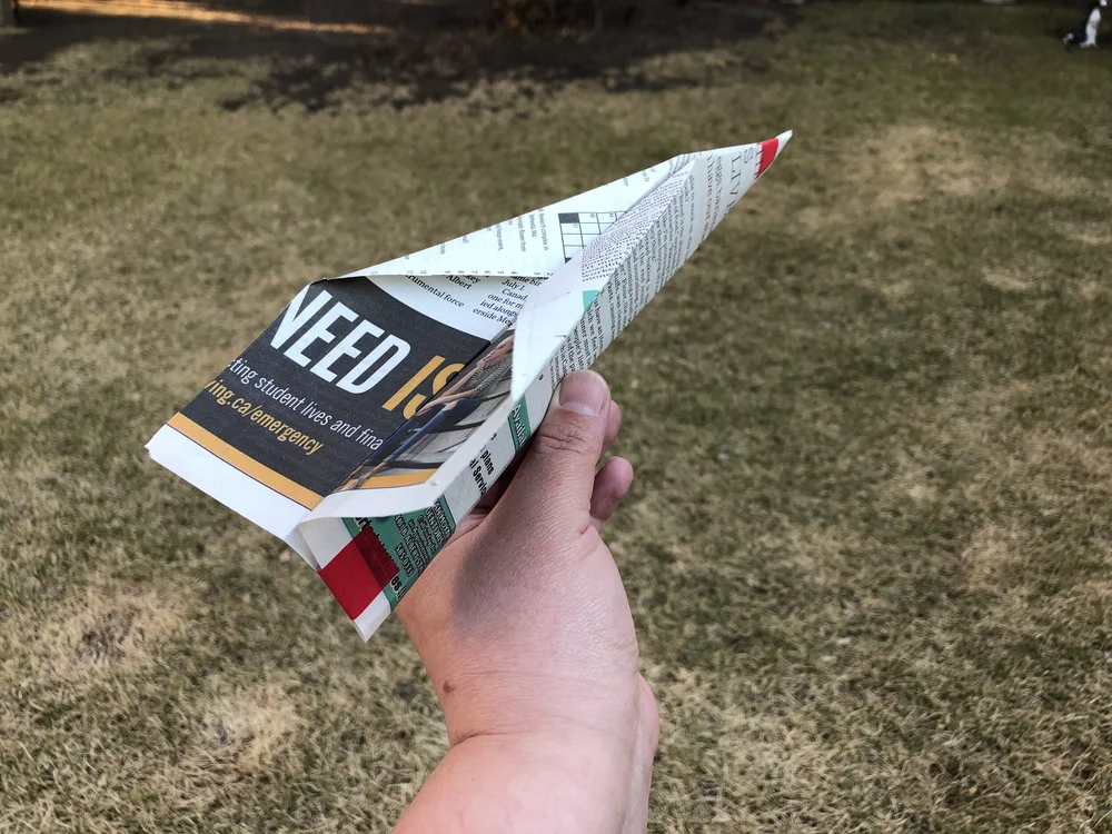 Paper Airplane Challenge — Saskatchewan Science Centre