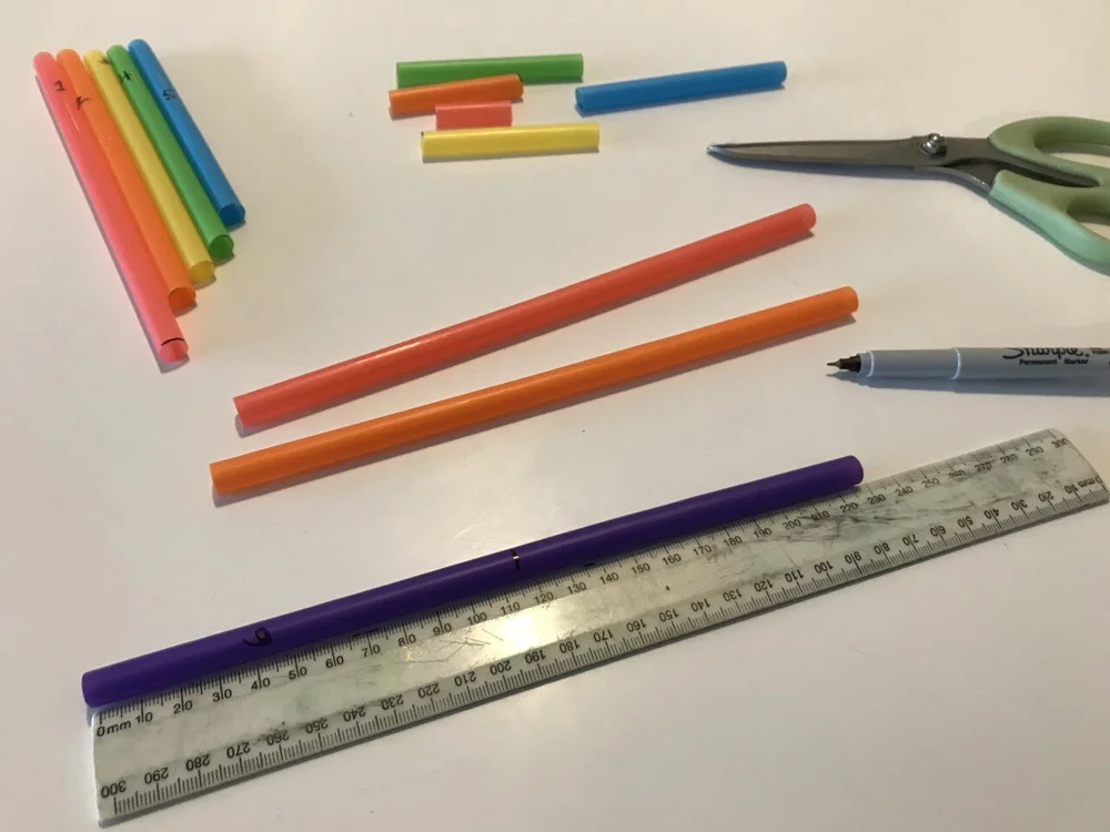 Straw Pan Pipes — Saskatchewan Science Centre