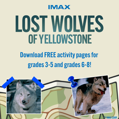 Lost Wolves of Yellowstone in IMAX — Saskatchewan Science Centre