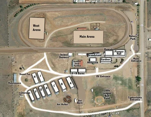 FAIRGROUNDS MAP — SANTA CRUZ COUNTY FAIR AND RODEO ASSOCIATION
