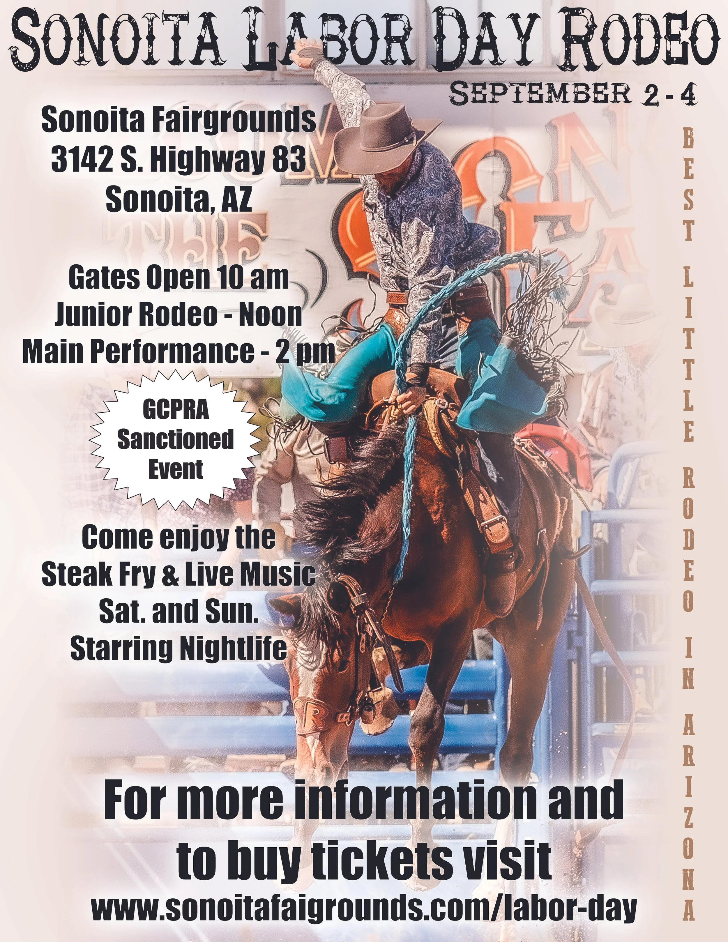 EVENTS — SANTA CRUZ COUNTY FAIR AND RODEO ASSOCIATION
