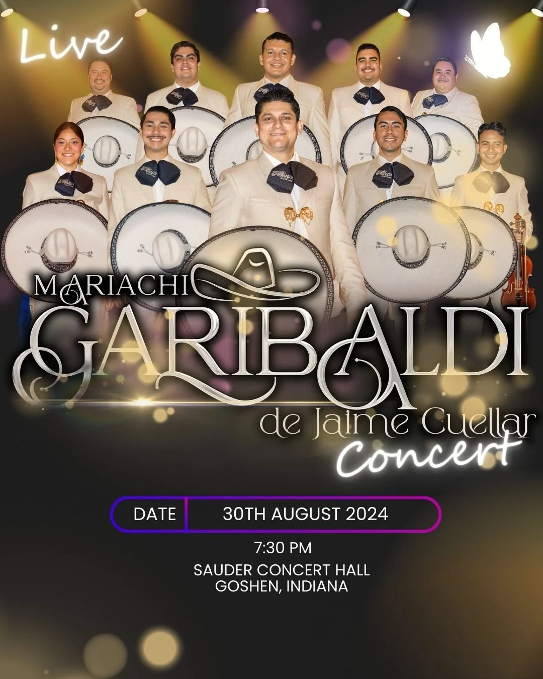 Calendar — Mariachi Garibaldi de Jaime Cuéllar