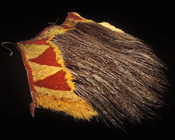 Kalani'opu'u's kipuka feather cape (Reserved) — 200 Treasures of the ...