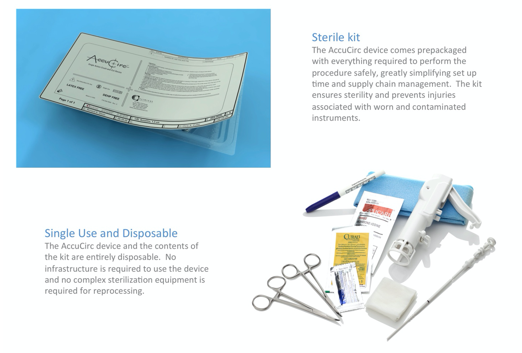 AccuCirc Device — SafeCirc Clinic