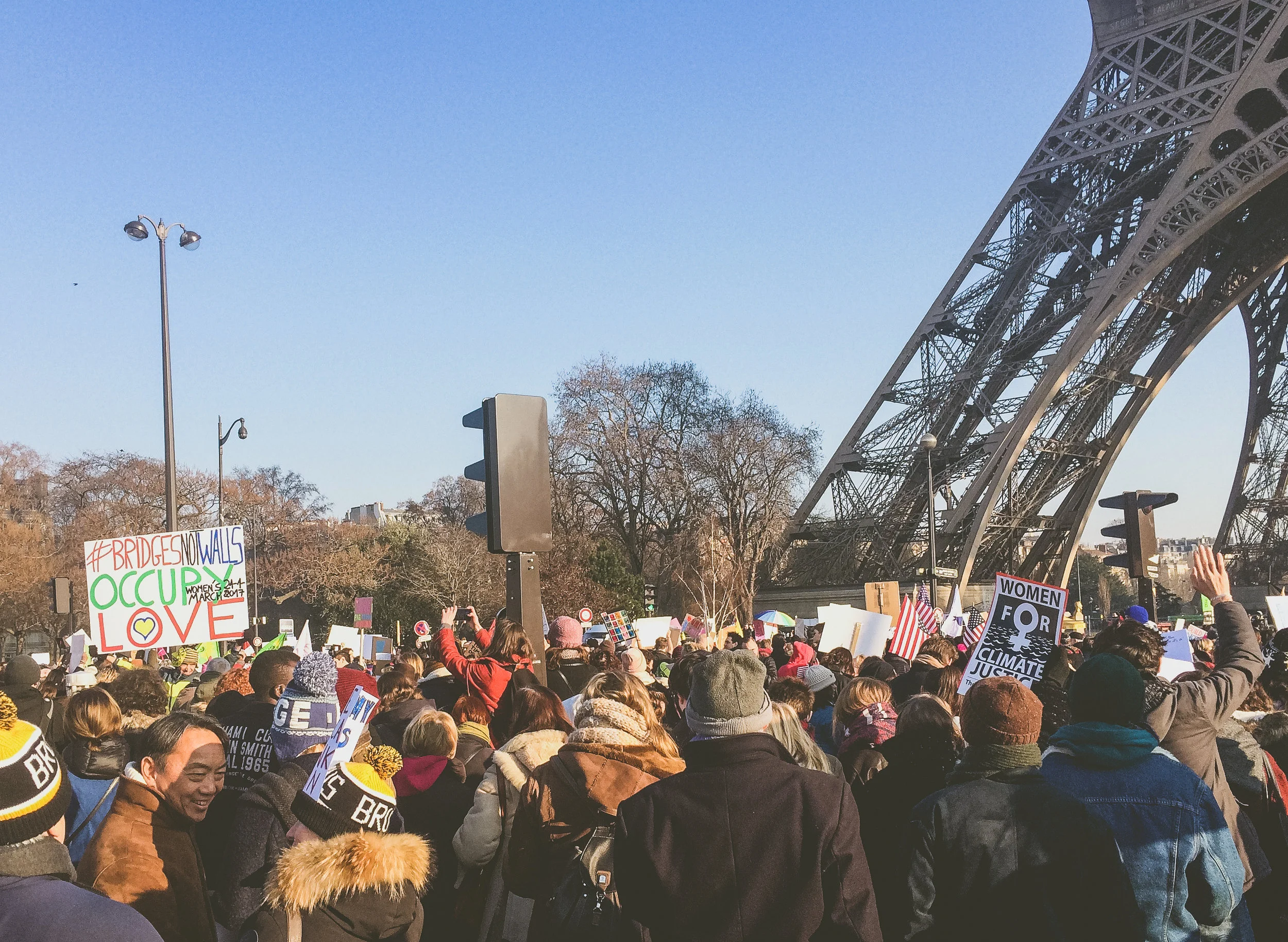 Women's March Paris — Whitney in Paris