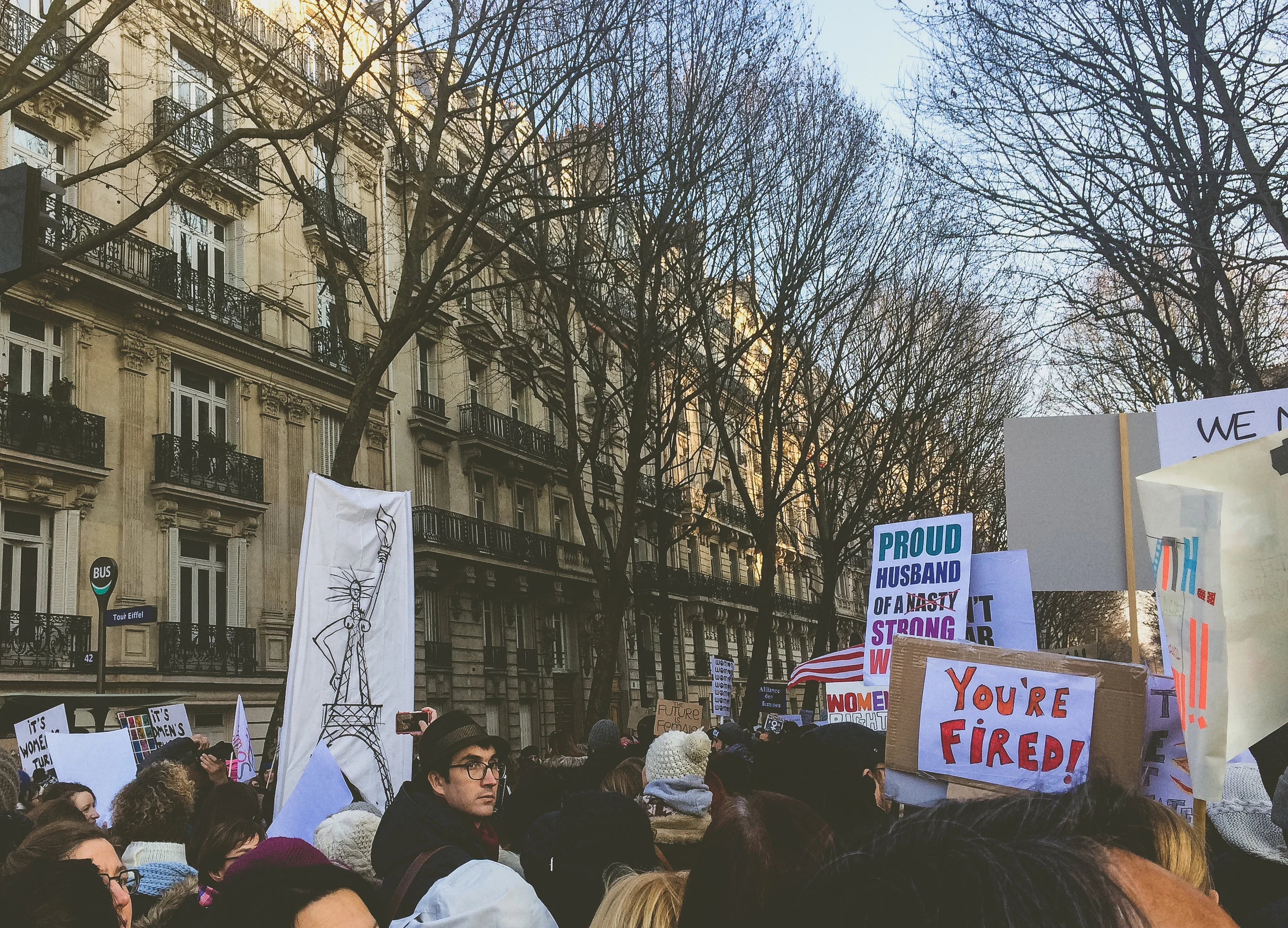 Women's March Paris — Whitney in Paris