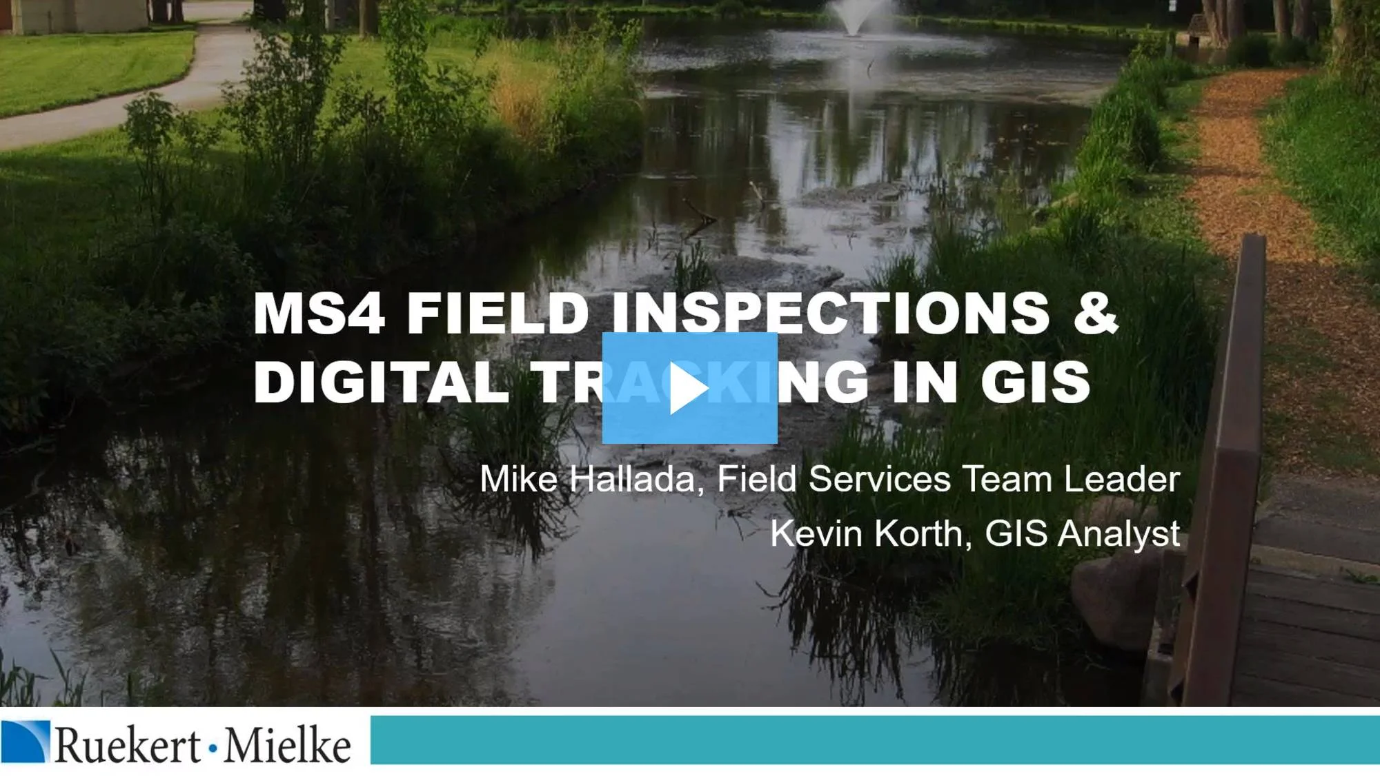 Water Resources — Ruekert & Mielke, Inc.