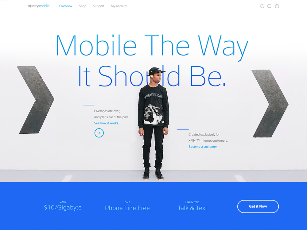 Xfinity Mobile — STUDIO CHOW
