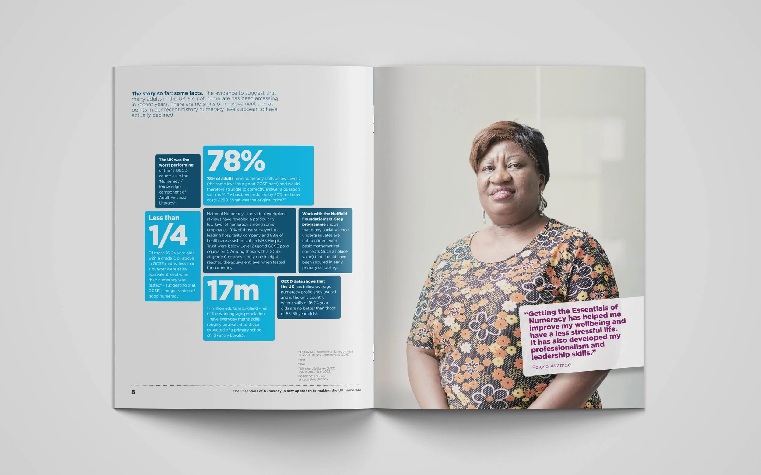 Brand design for education charity National Numeracy — Tacon Design ...