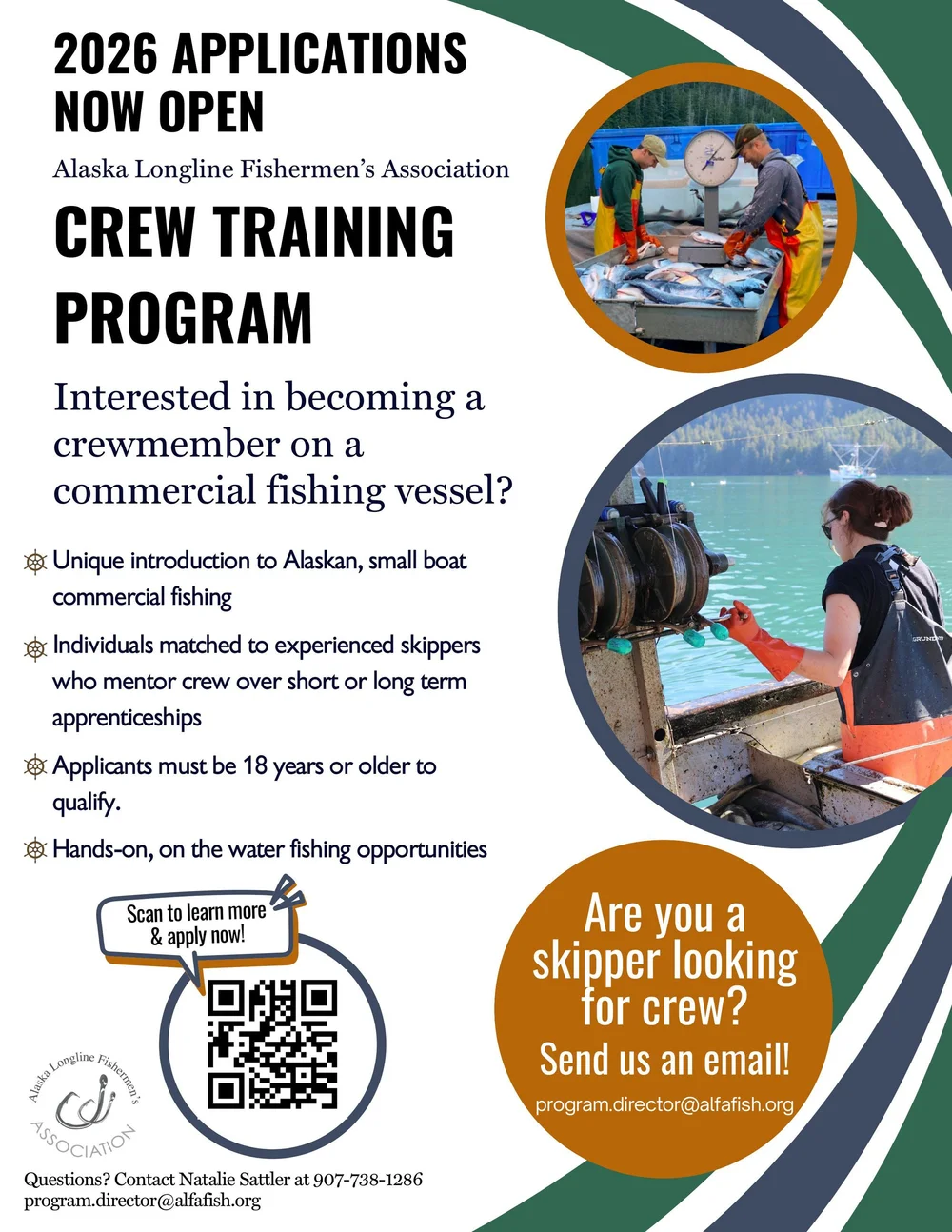 Crew Training Program — Alaska Longline Fishermen's Association