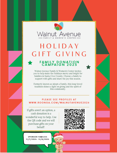 Holiday Gift Giving - Final Push! — Walnut Avenue Family & Women's Center