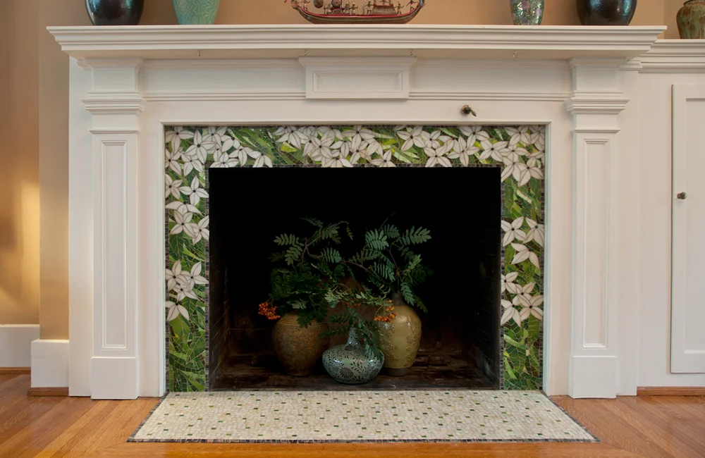 Mosaic Fireplace Surround