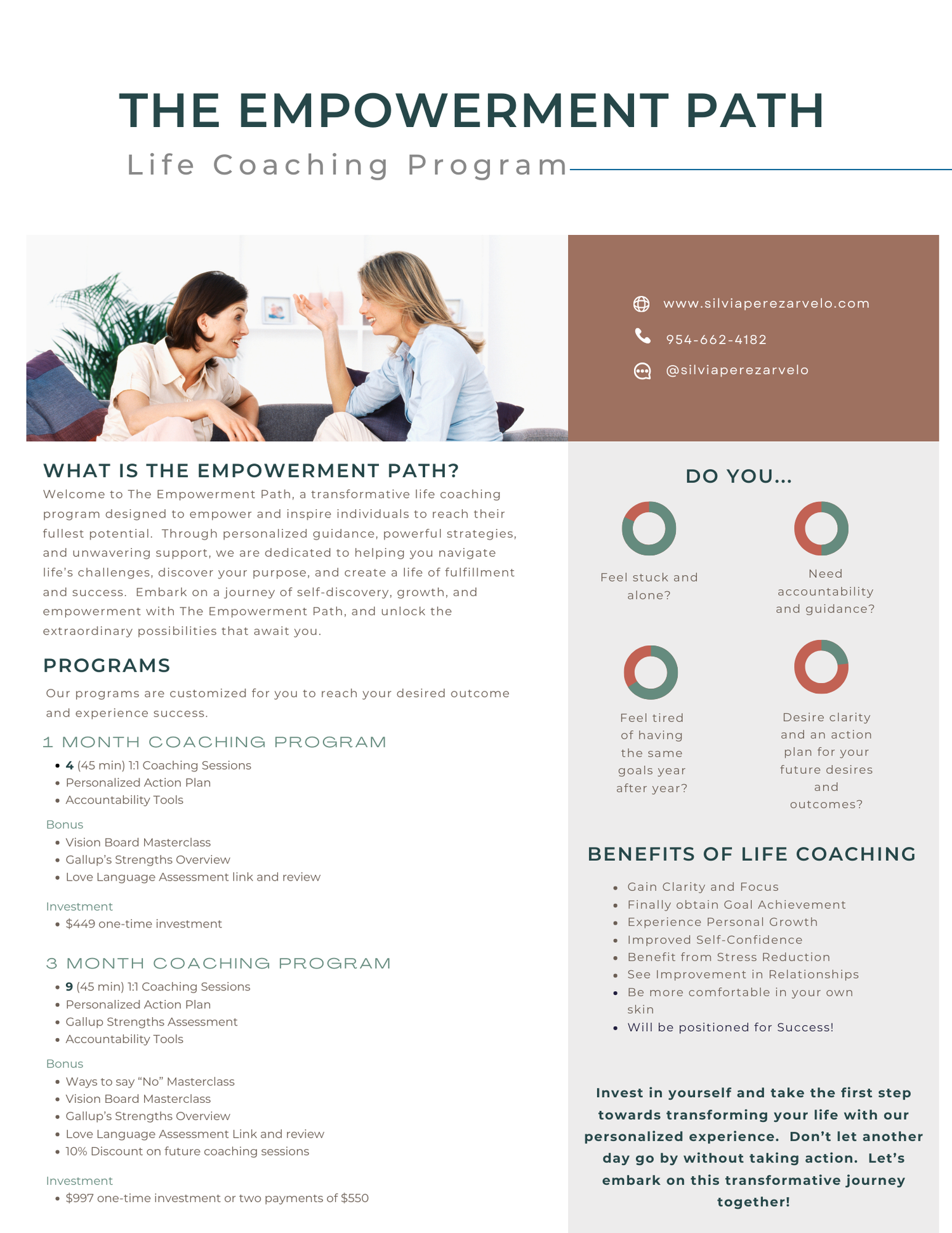 The Empowerment Path — Silvia Perez Arvelo