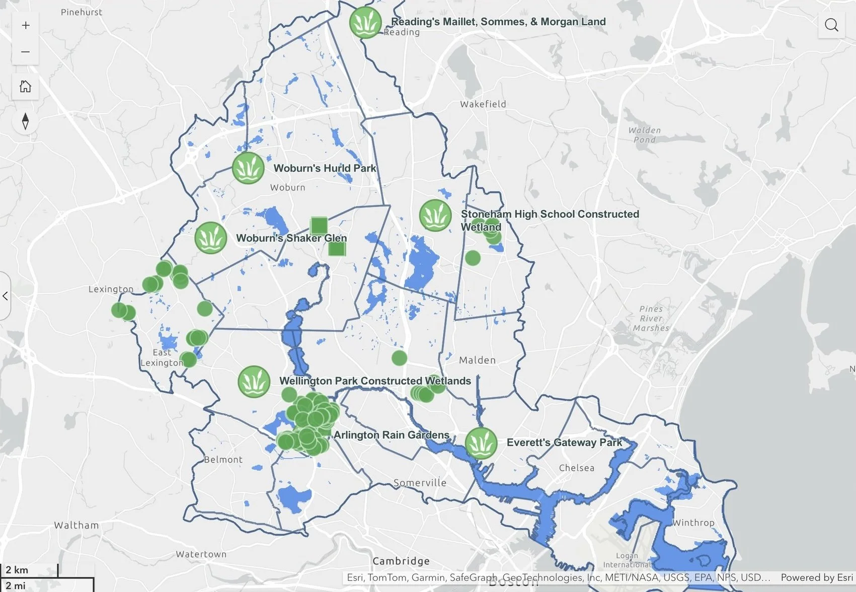 Maps | Boston — Mystic River Watershed Association