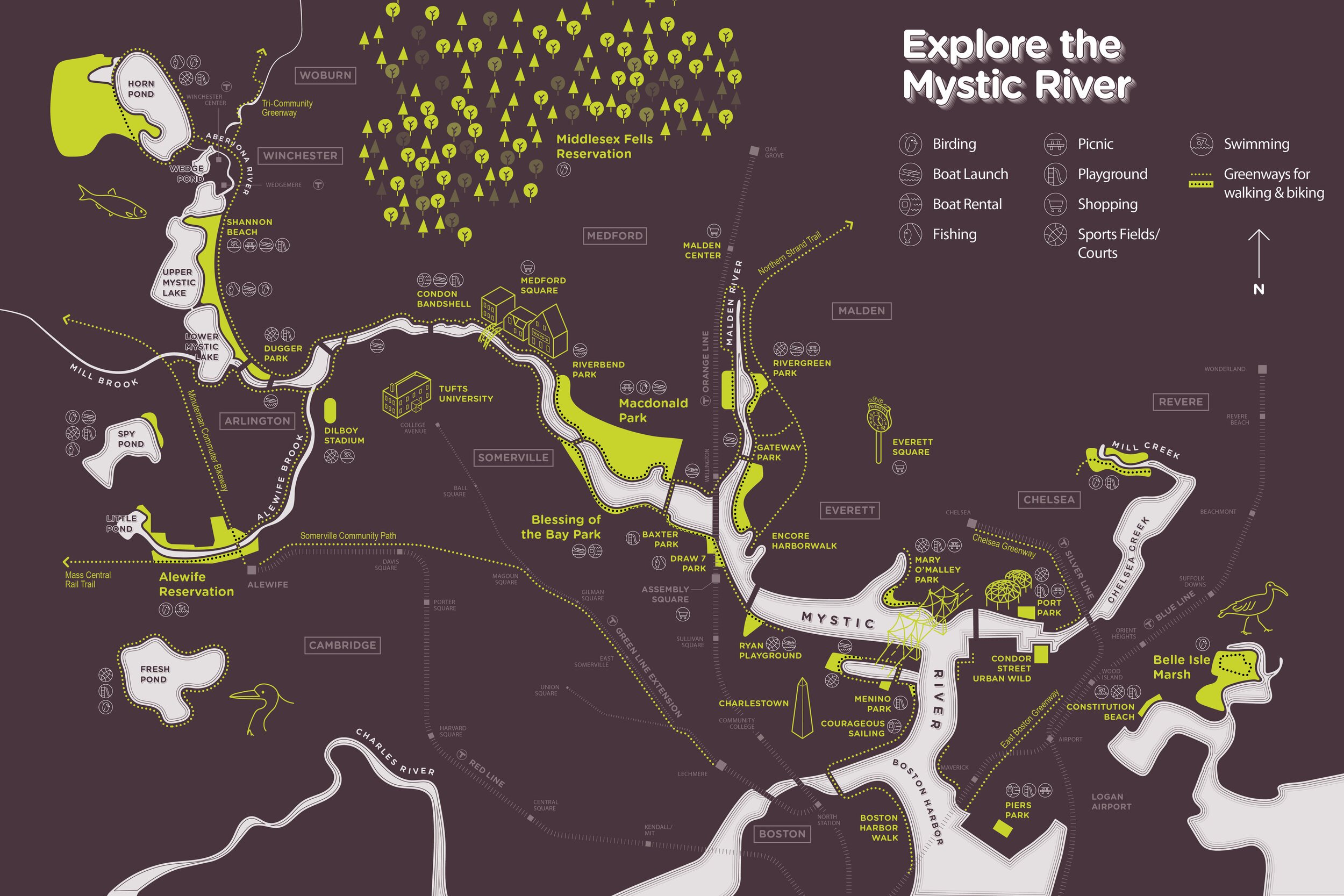 Boat | Hike | Bike | Bird | Fish | Mystic River — Mystic River ...