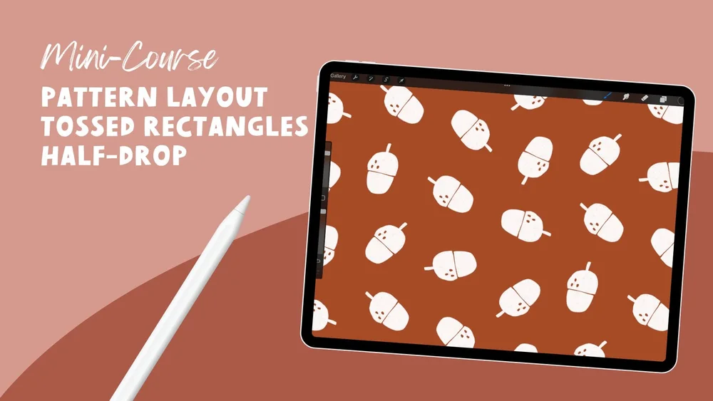 How to Create a Sketched Sea Creatures Pattern in Procreate