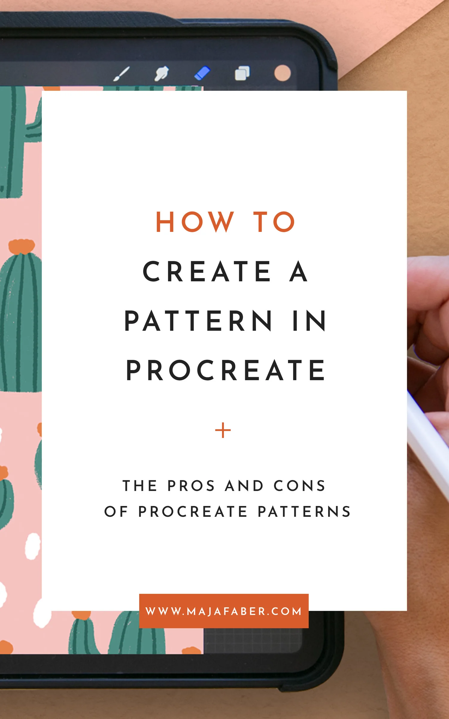 How to create a pattern in Procreate & the pros and cons of Procreate Patterns