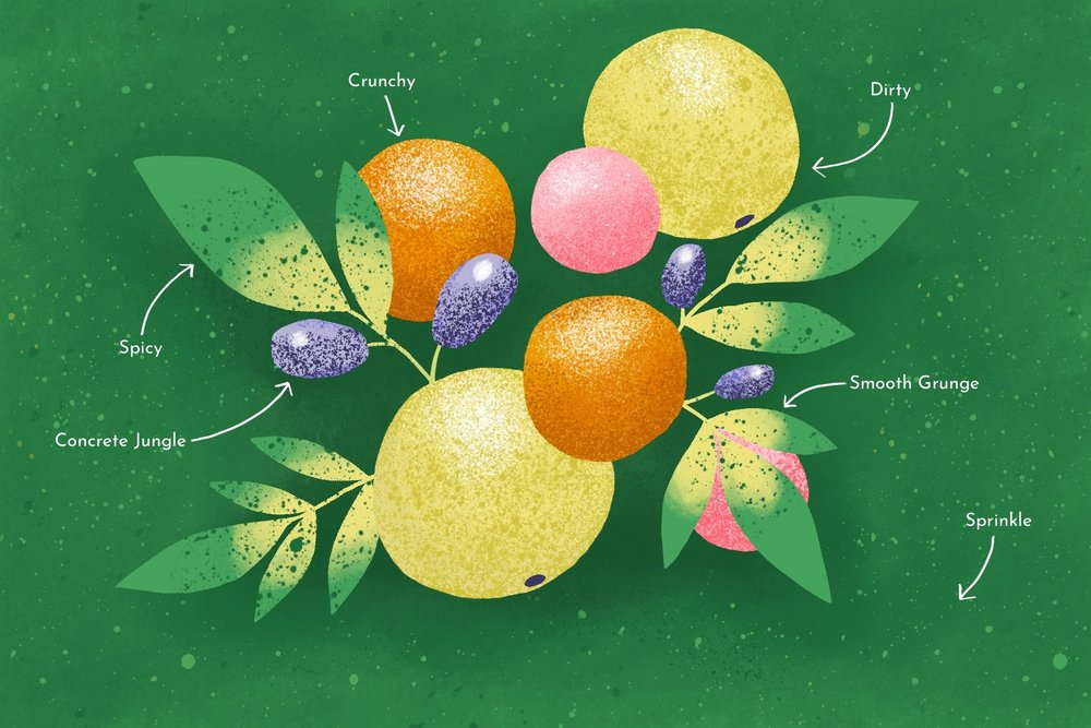 Grain Procreate Brushes