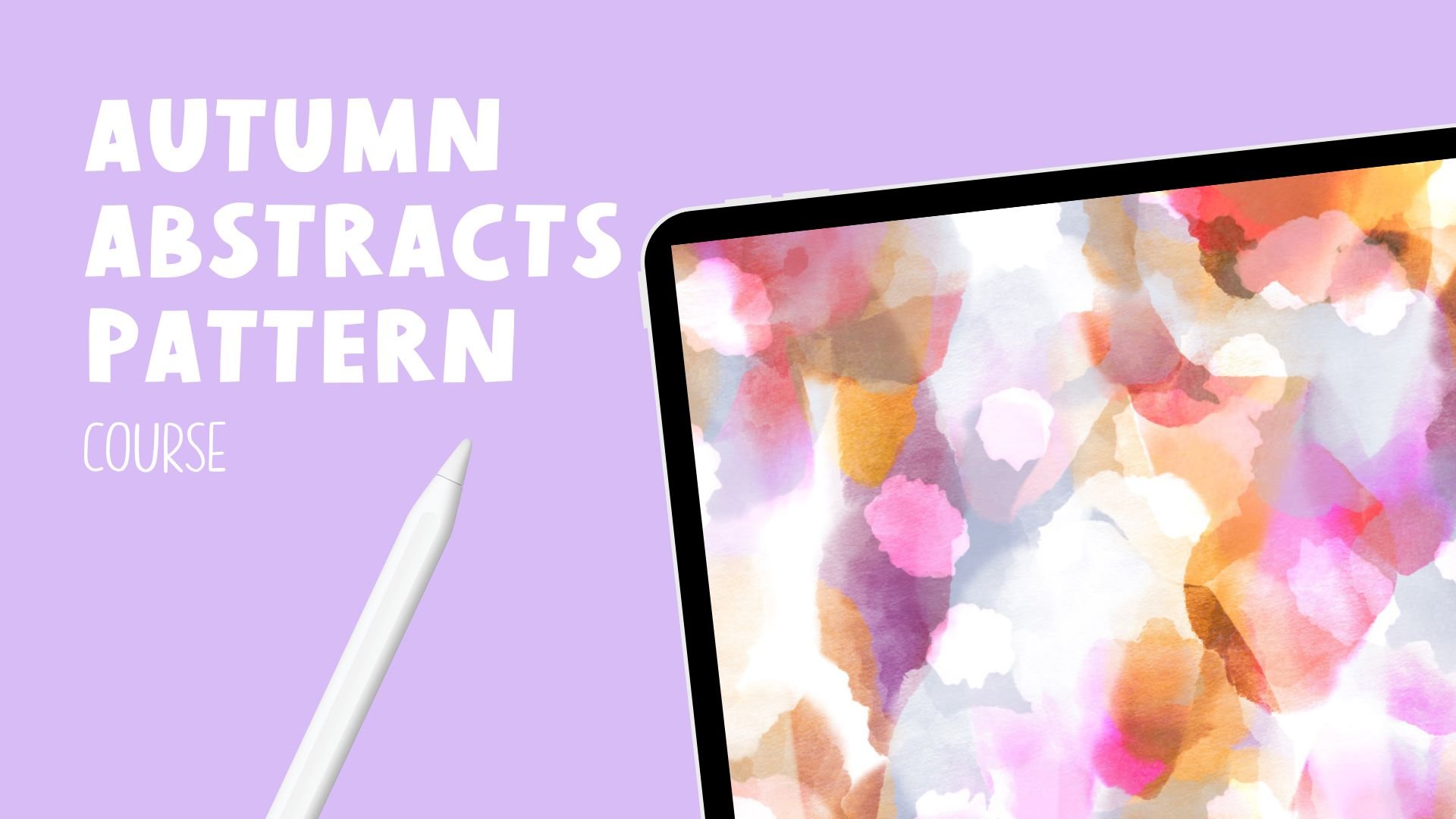 Learn to Master Abstract Watercolor Patterns in Procreate