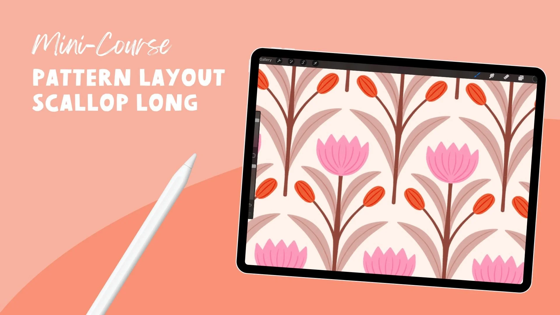 How to Create a Tie Dye Batik Pattern in Procreate