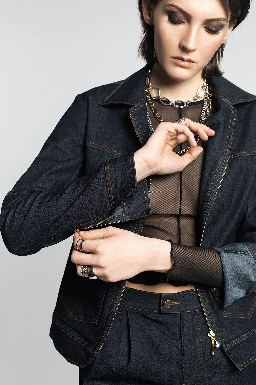 Dani Denim Jacket — Anu Raina