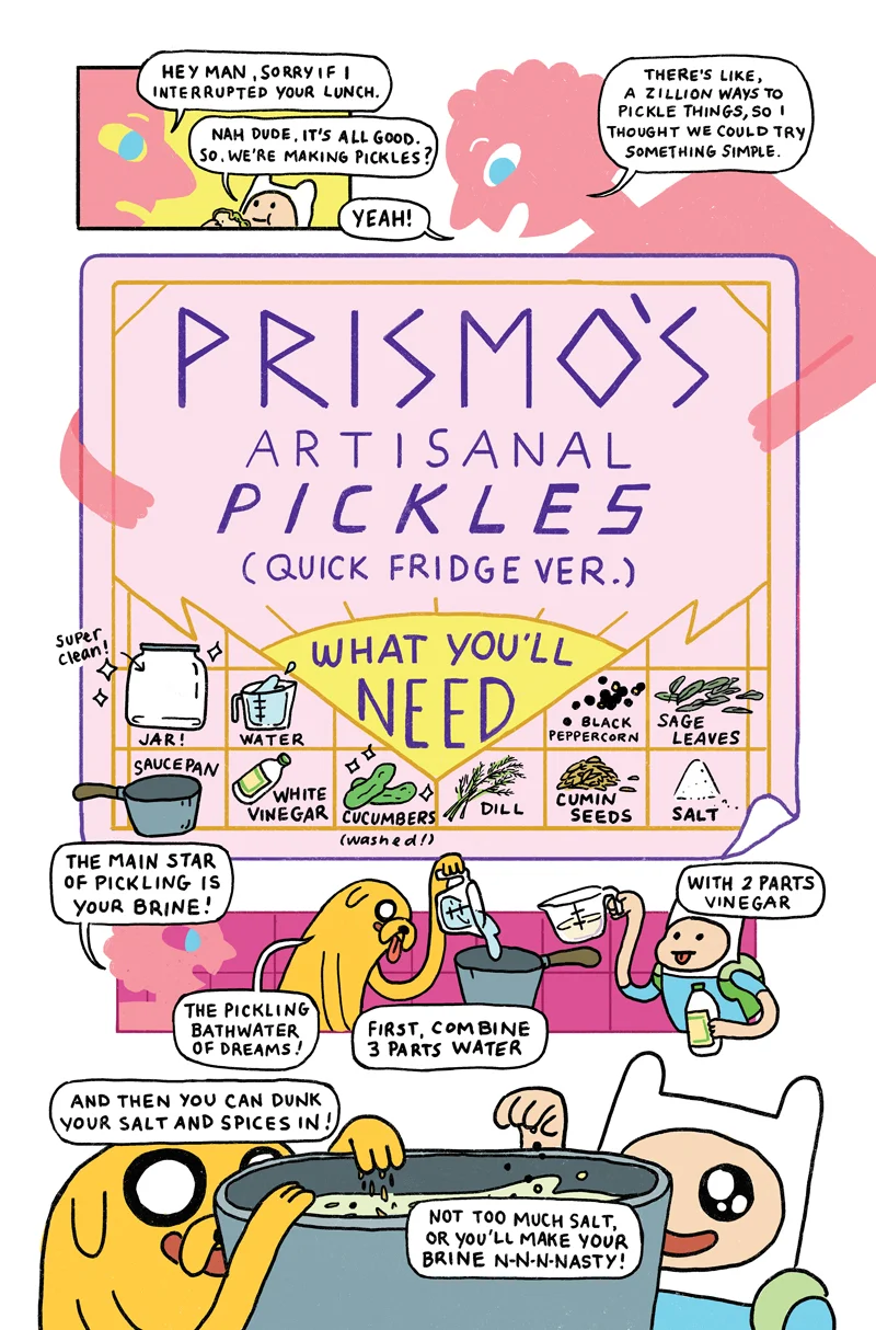 Pickling with Prismo - Adventure Time Comics #23 — jean wei