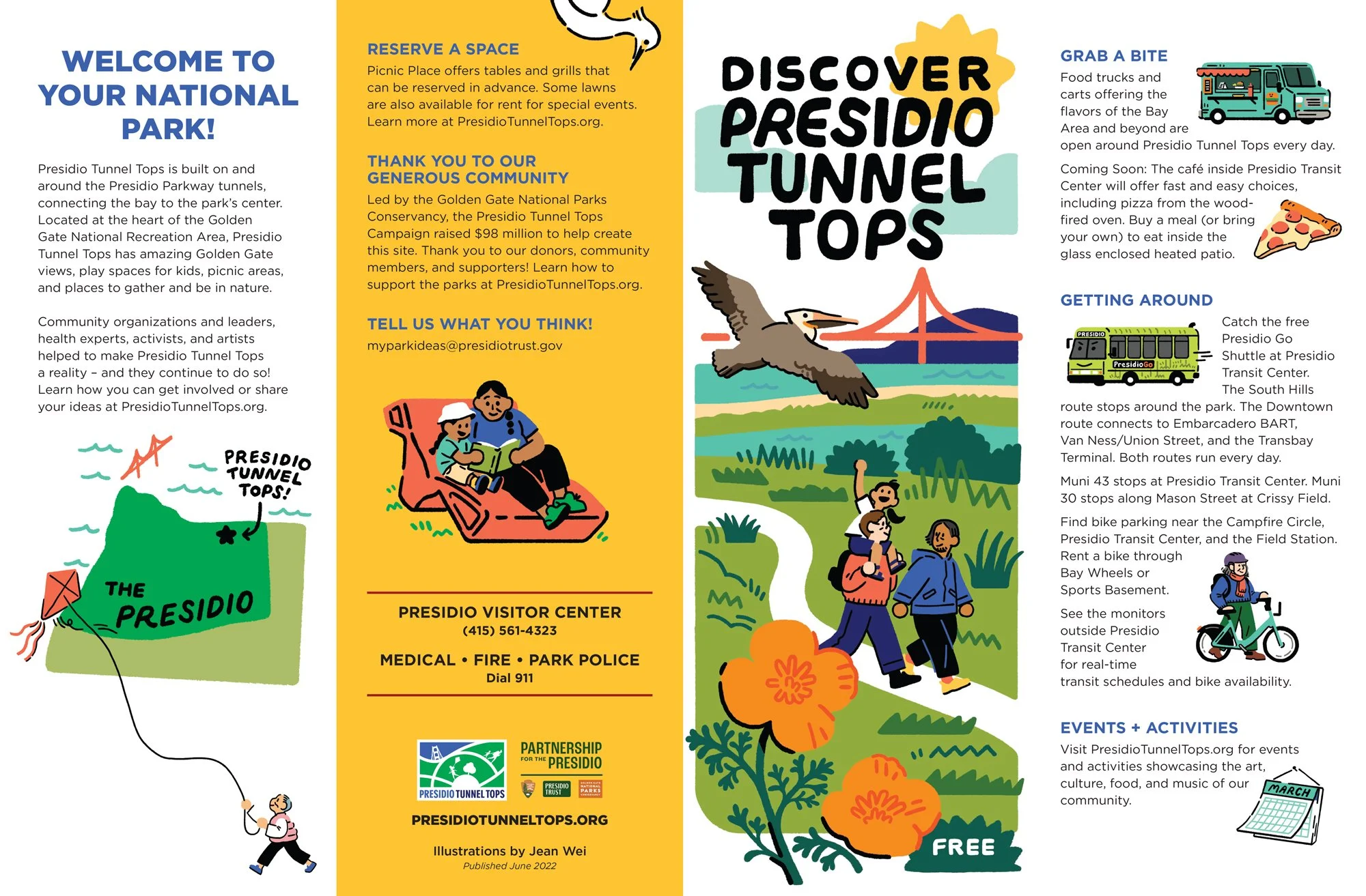 Presidio Tunnel Tops Discovery Guide — jean wei