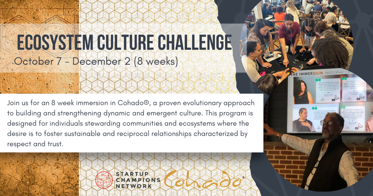 Ecosystem Culture Challenge — Startup Champions Network