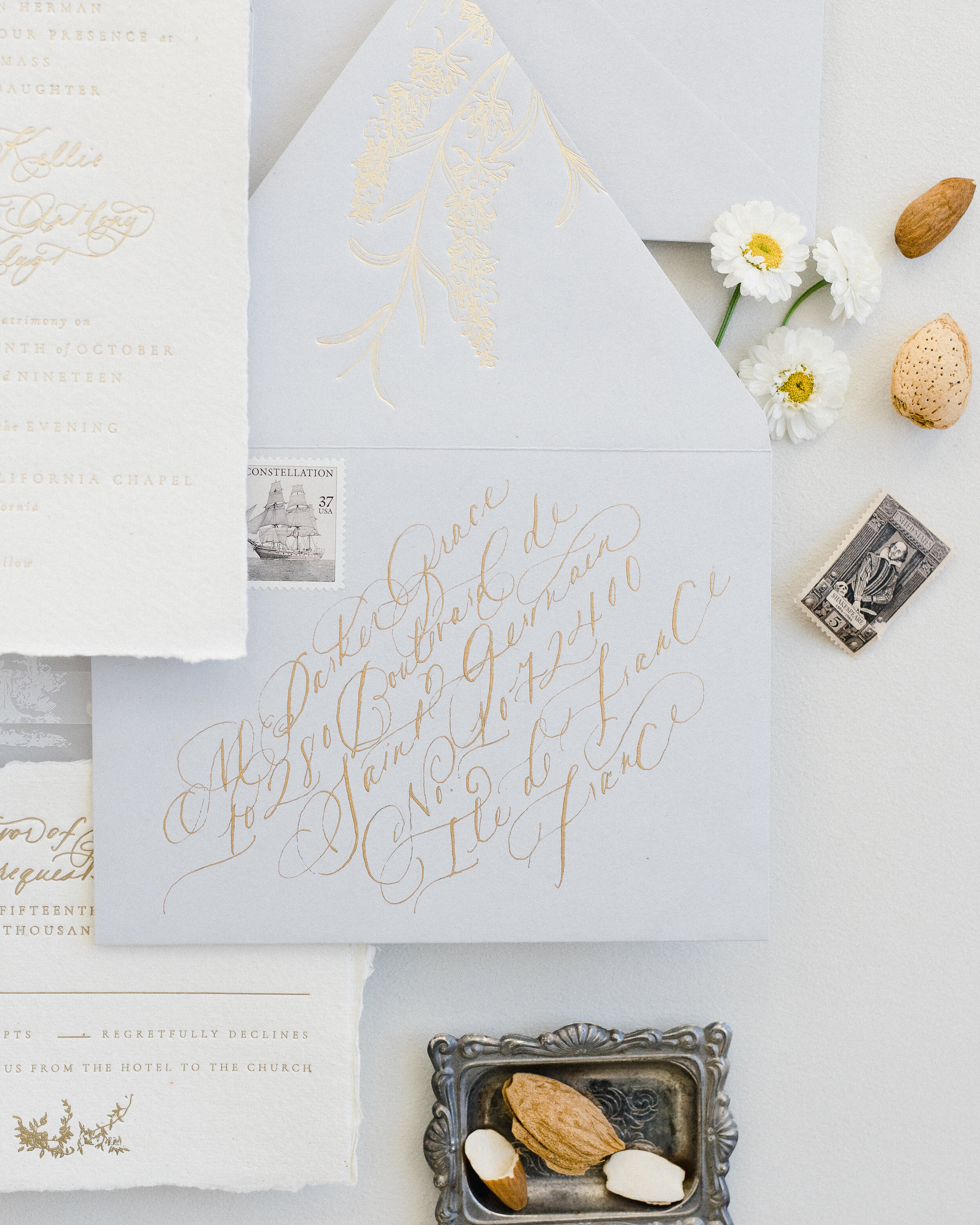 Shasta Bell Calligraphy | Handmade Wedding Invitations Minneapolis MN