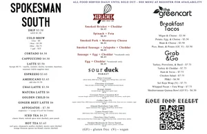 Spokesman Coffee - SOUTHMENU