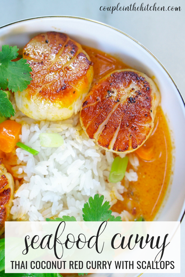 how to cook curry scallops