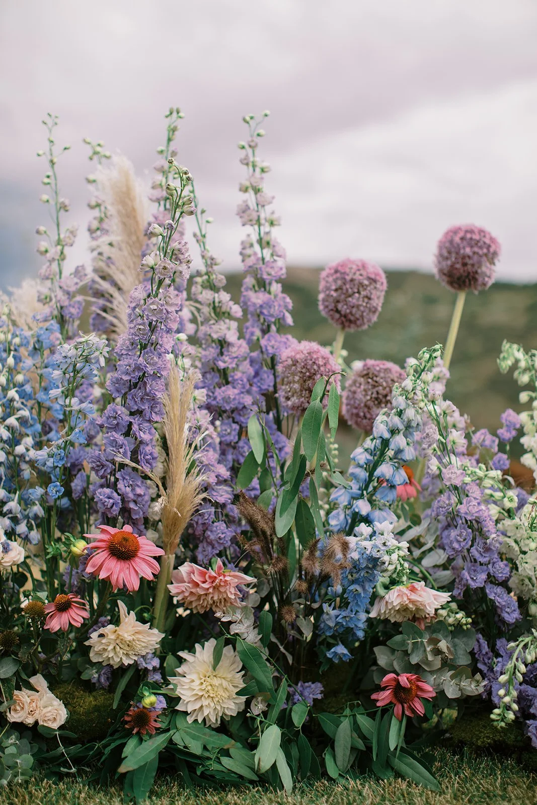 Enchanting Summer Wedding at Blue Sky Ranch with Magical Lights | Katie ...