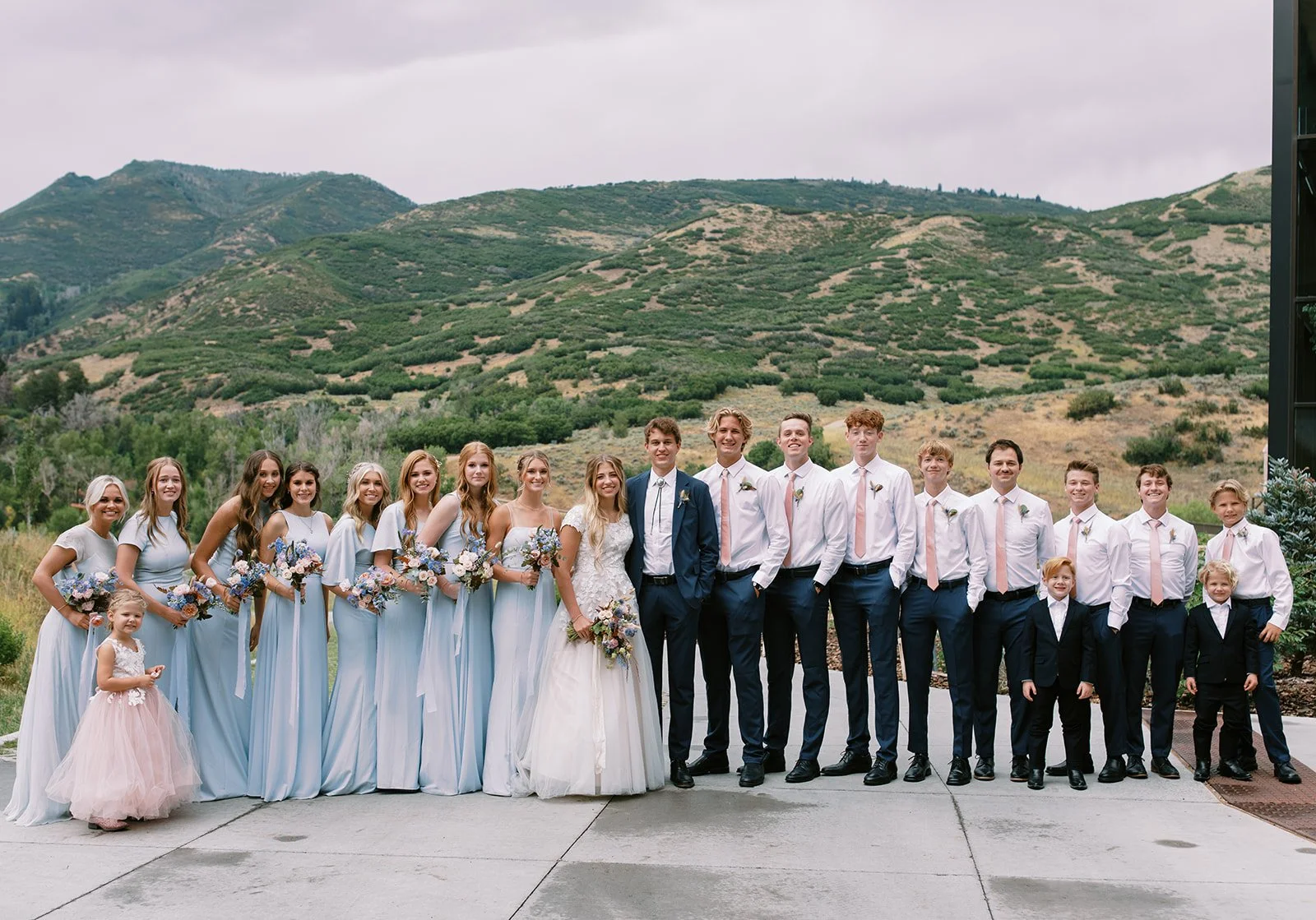 Enchanting Summer Wedding at Blue Sky Ranch with Magical Lights | Katie ...
