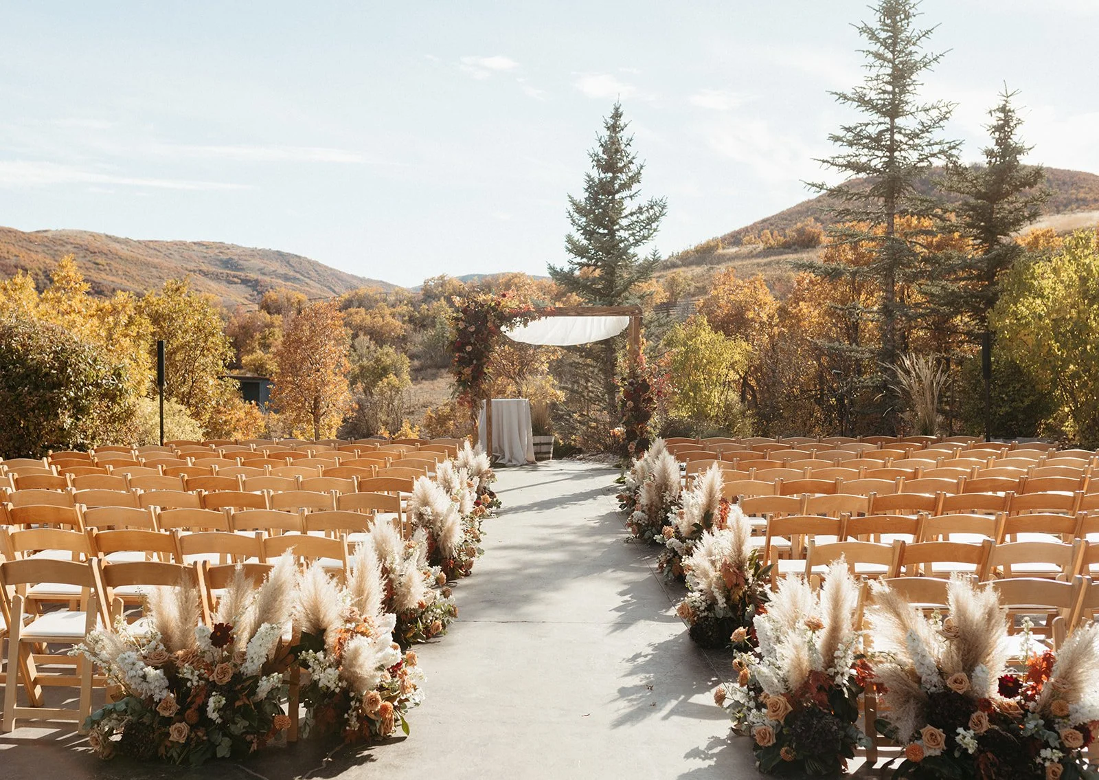 Romantic Fall Wedding at Blue Sky Ranch | A Mountain Celebration for ...