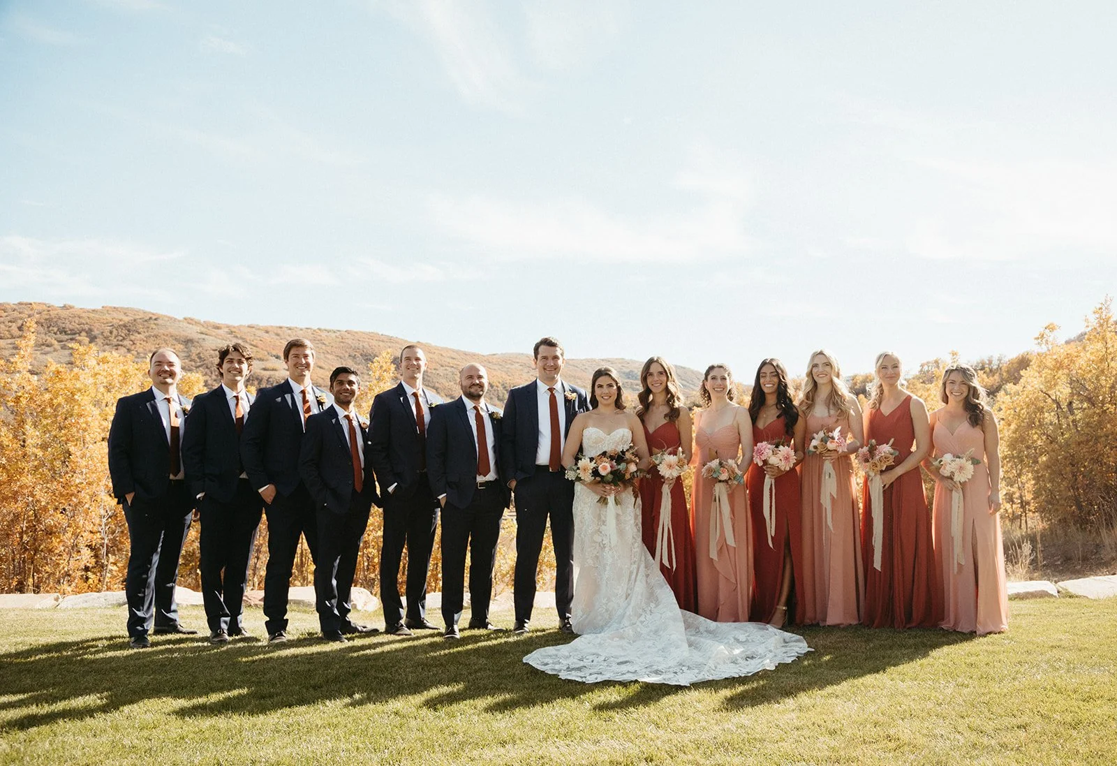 Romantic Fall Wedding at Blue Sky Ranch | A Mountain Celebration for ...