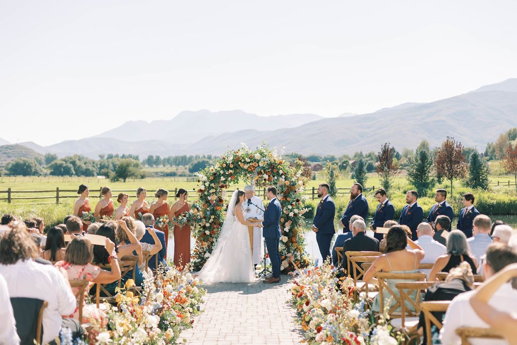 Elegant Fall Wedding at River Bottoms Ranch | Natalia & Josh